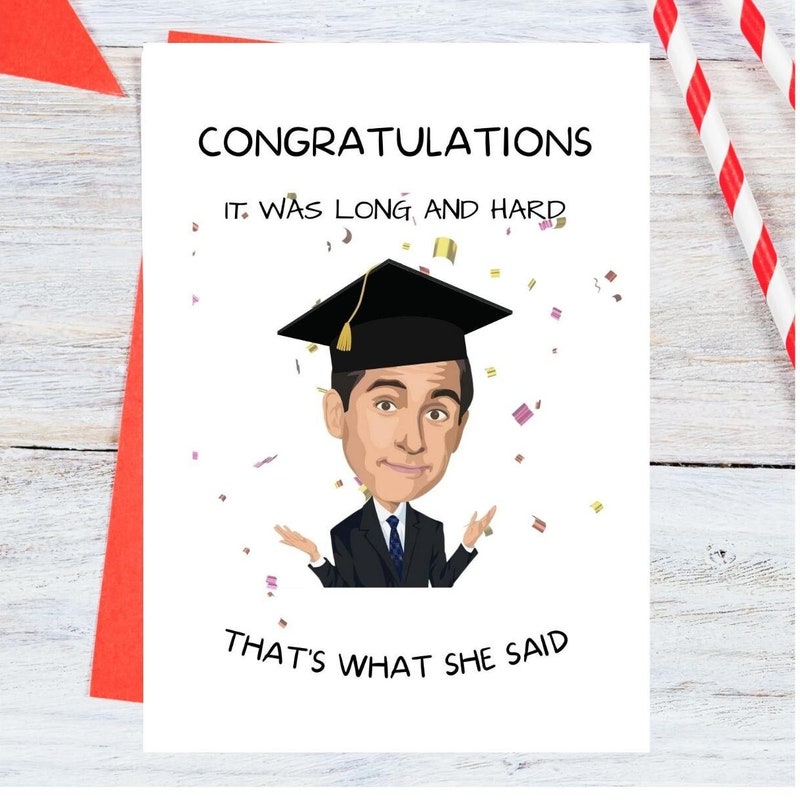 Funny Grad Card - Etsy