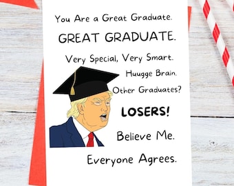 Donald Trump Graduation Card - Etsy