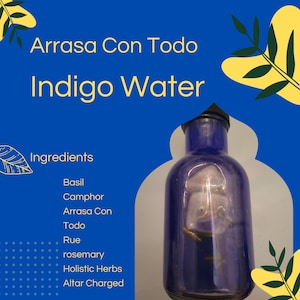 Arrasa Con Todo Indigo Water - Etsy