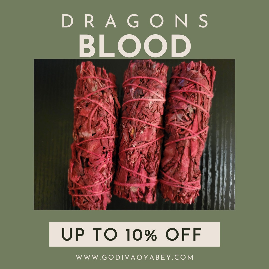Red Dragon Blood Sage Bundle - Etsy