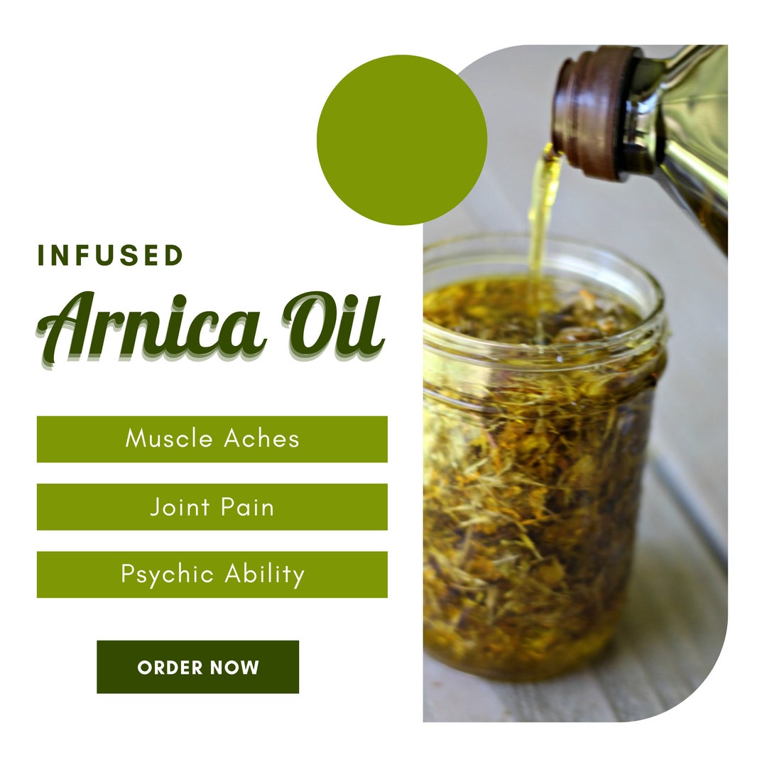 Infused Arnica Oil - Etsy