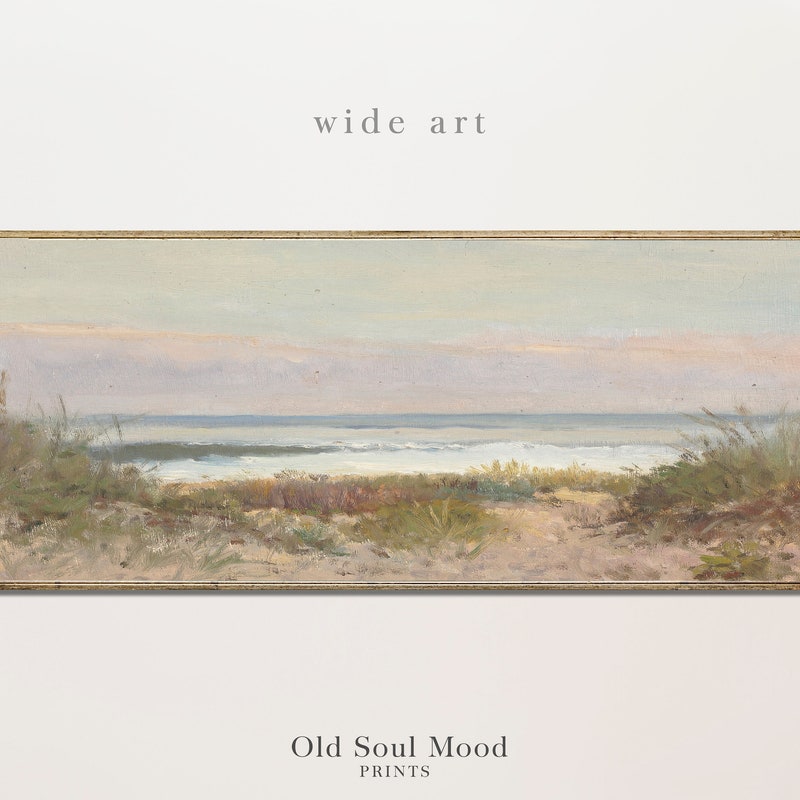 Rectangle Horizontal Beach Print - Etsy