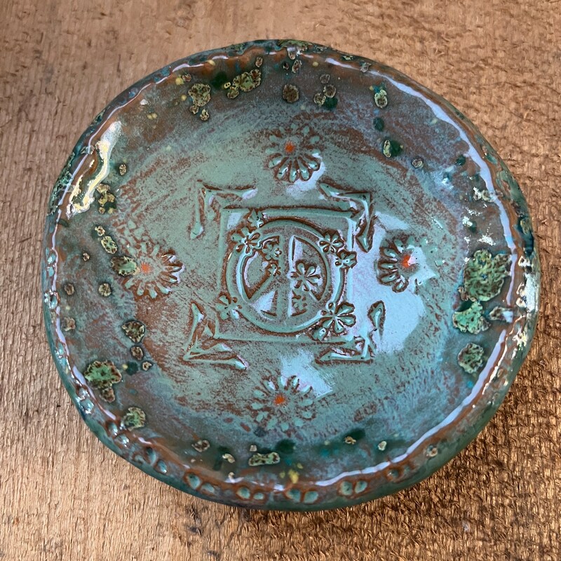 Pottery Peace Sign - Etsy