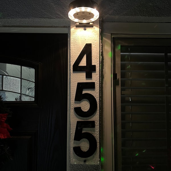Light up Address Numbers - Etsy