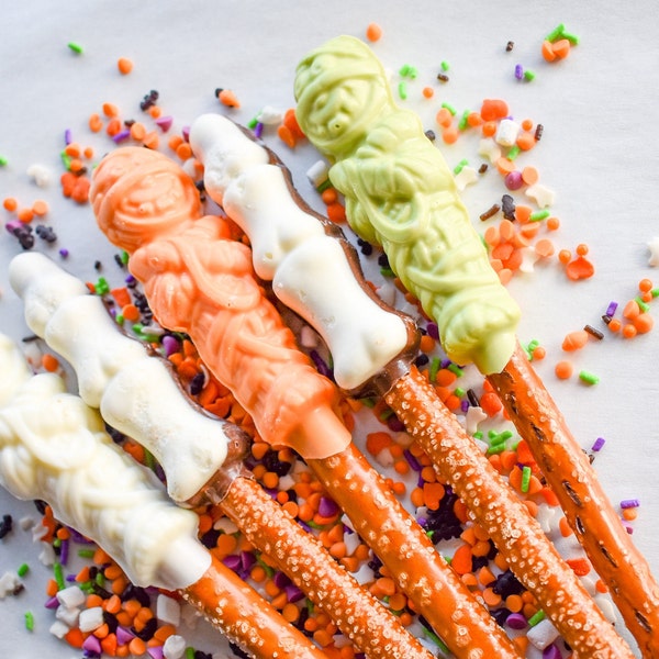 Halloween Pretzels - Etsy