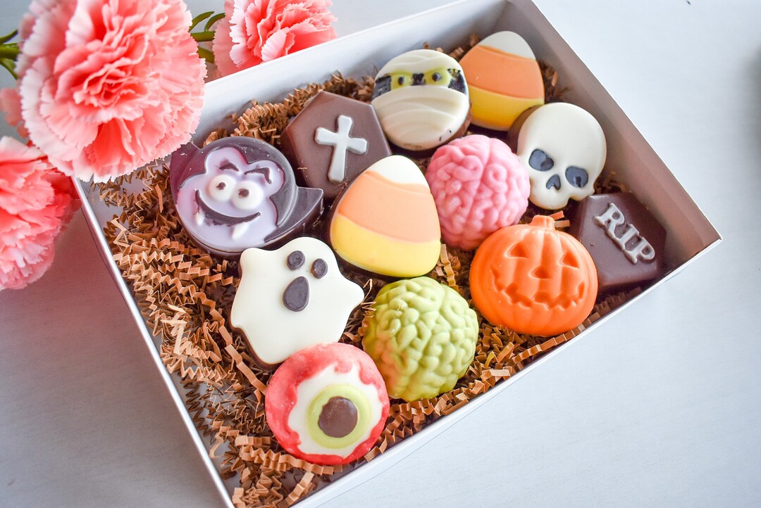 Halloween Chocolate Covered Oreos Gift Box | Handcrafted Fall Treats - Etsy