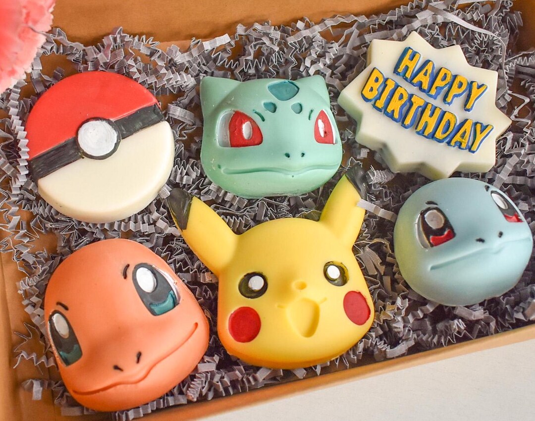Pokemon Birthday Chocolate Covered Oreos: Party Favors, Handcrafted ...