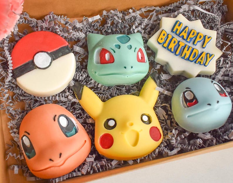Custom for Pan Pokemon Birthday Chocolate Covered Oreos: Party Favors ...