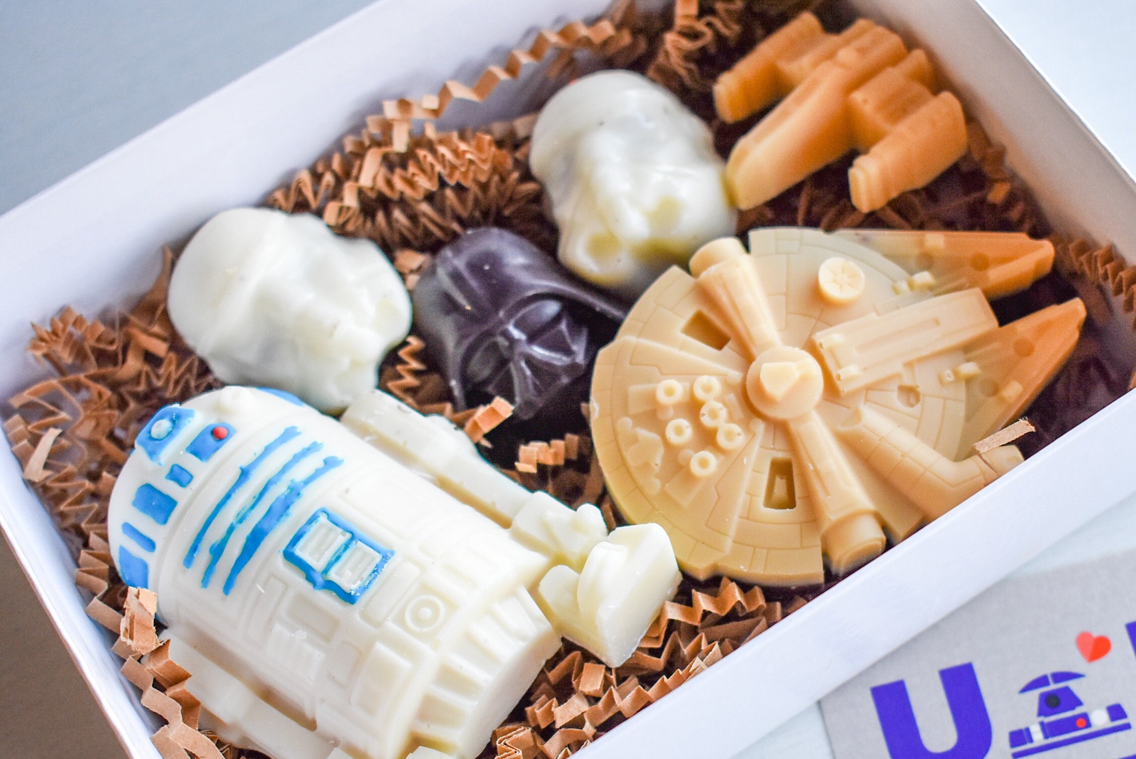 Star War Robot Starship Rebellion Inspired Chocolate Treat Cookie Gift ...