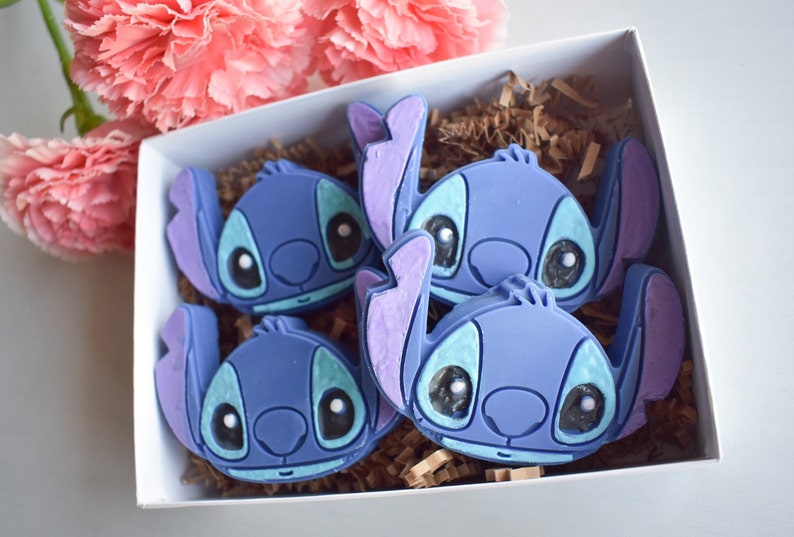 Disney Stitch Chocolate Covered Oreos Custom Cookies Gift Box Treat ...