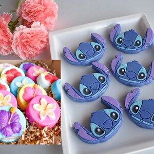 Disney Stitch Chocolate Oreos Custom Cookies | Gift Box Treat ...