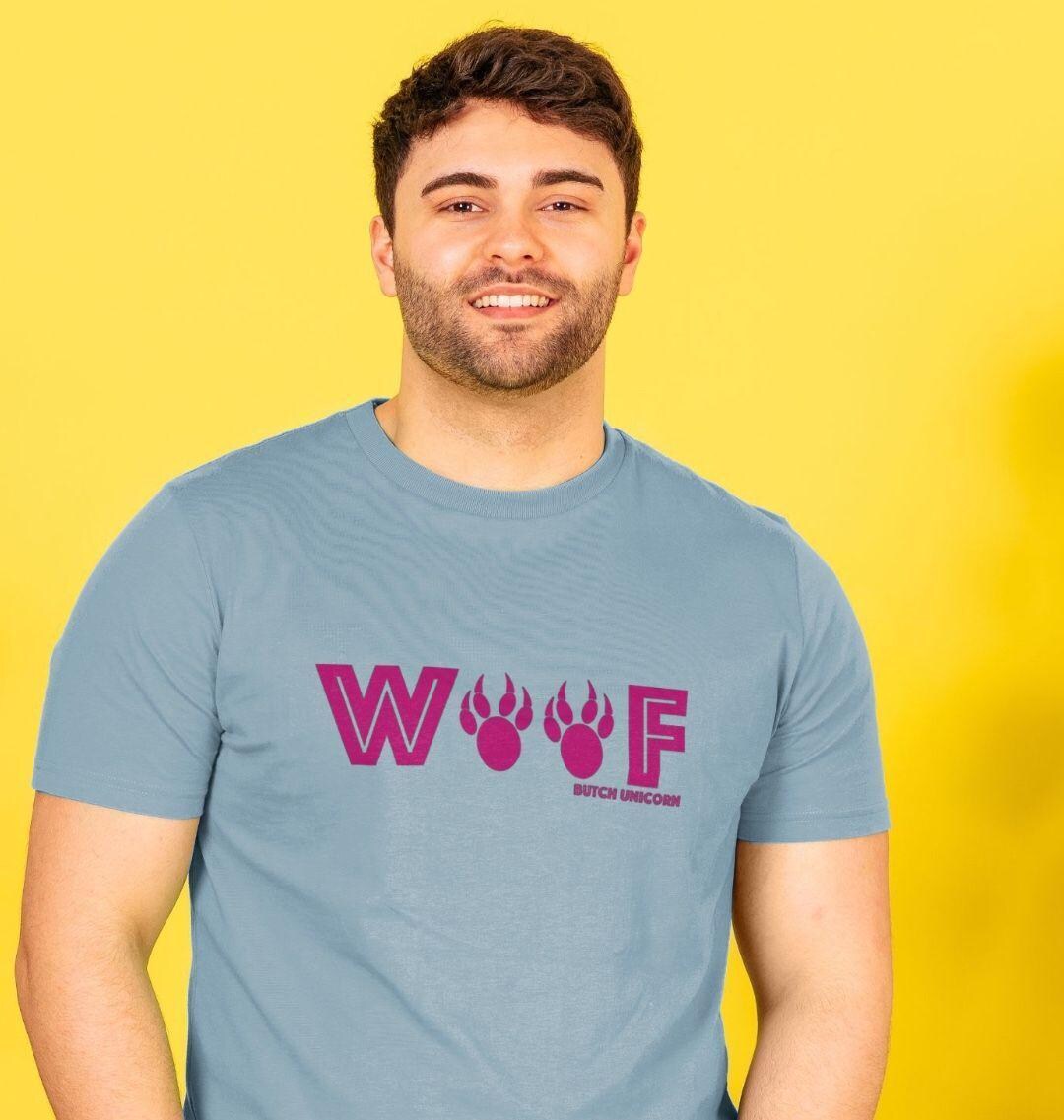 Woof Bear Claw T-shirt Pink - Etsy