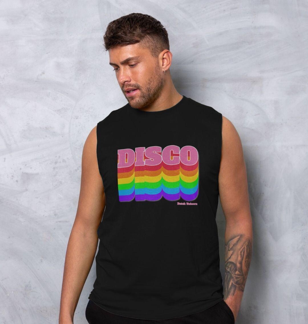 Rainbow Disco Cut-off - Etsy
