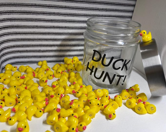 Hide a Duck - Scavenger Hunt Prank Joke - 100 Tiny Ducks - Game - Etsy