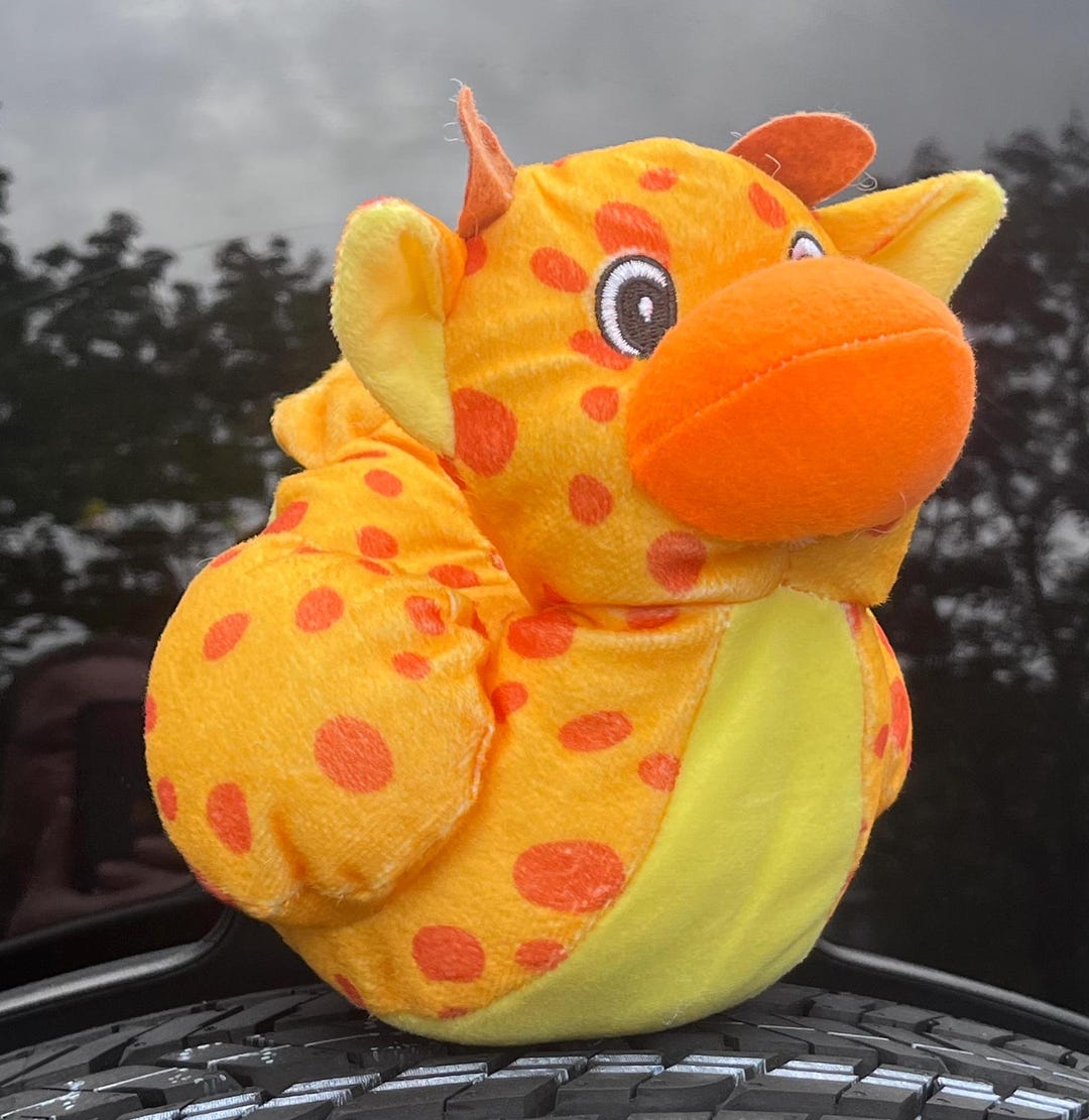 Giraffe Duck - 8 Inch Plush - Cruise - Etsy