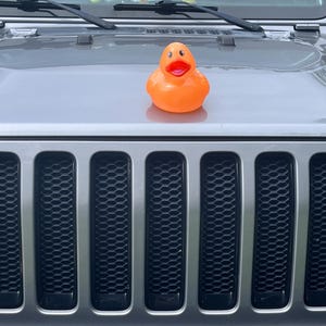 Extra Large 6 Inch Glitter Rubber Duck Cruise Ducking Orange - Etsy