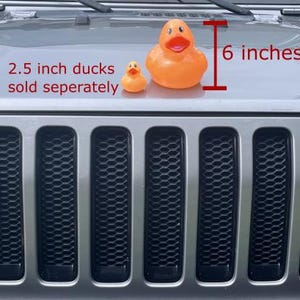 Extra Large 6 Inch Glitter Rubber Duck Cruise Ducking Orange - Etsy