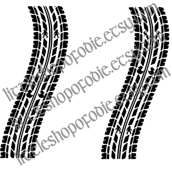 Jeep Tire Tracks Svg - Etsy