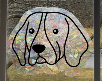 Beagle Decal Sticker Car Window C194 - Etsy