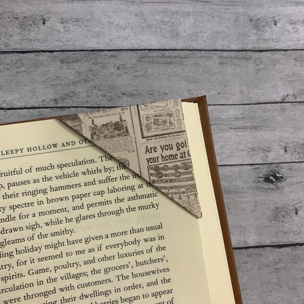 Bookmark Paper - Etsy