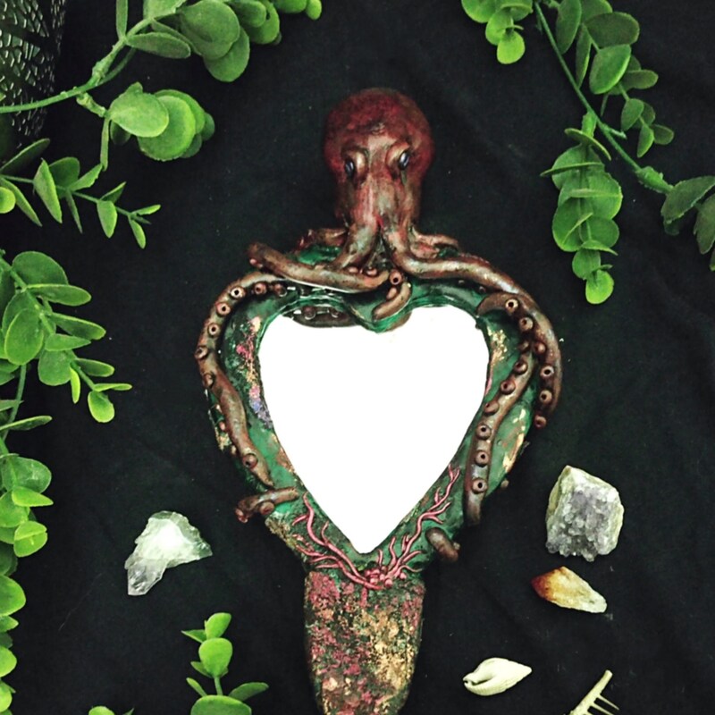 Octopus Mirror - Etsy