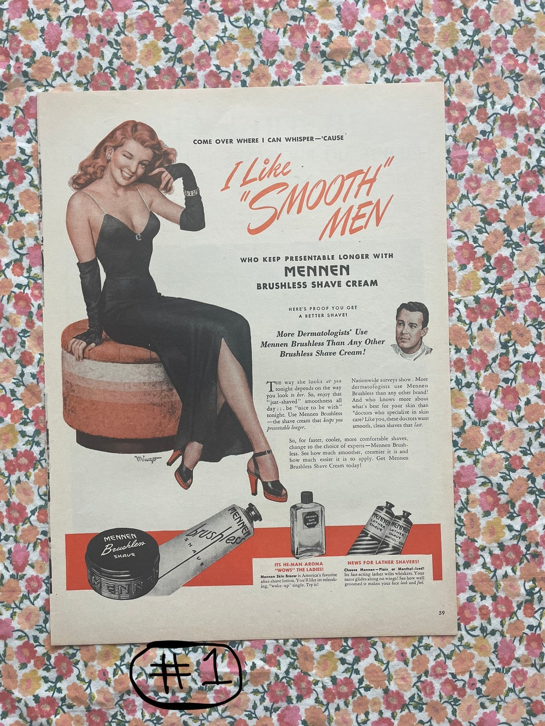 1940s Magazine Advertisements your Pick - Etsy