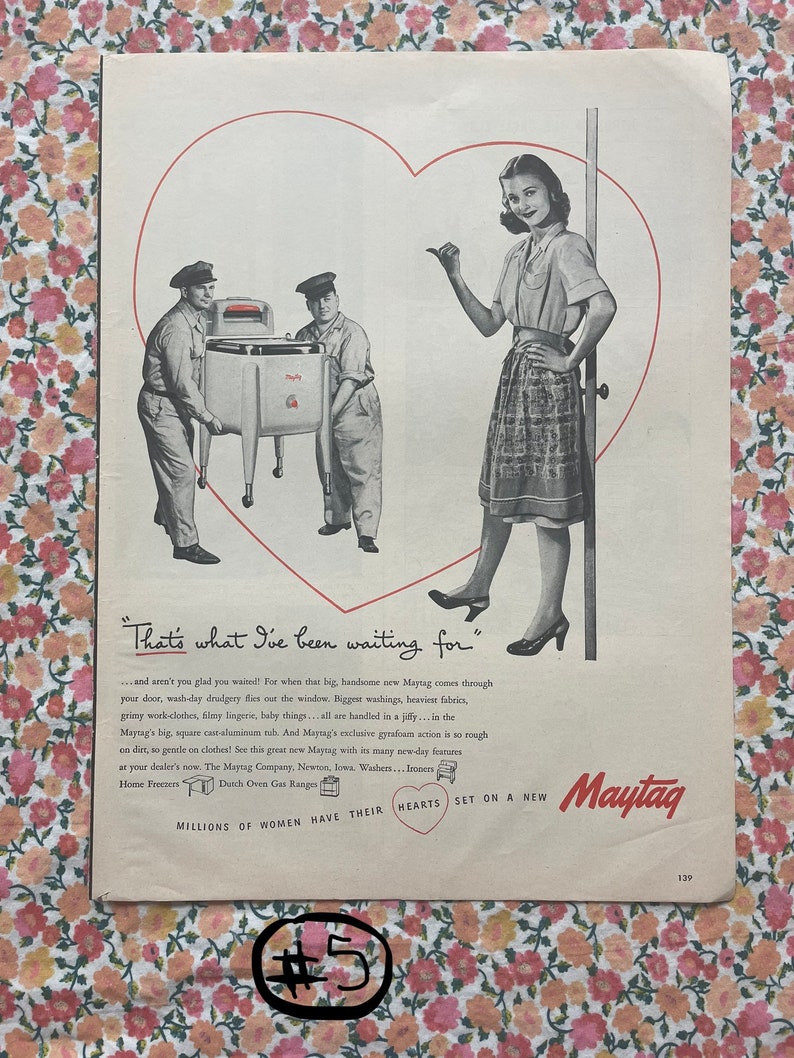 1940s Magazine Advertisements your Pick - Etsy