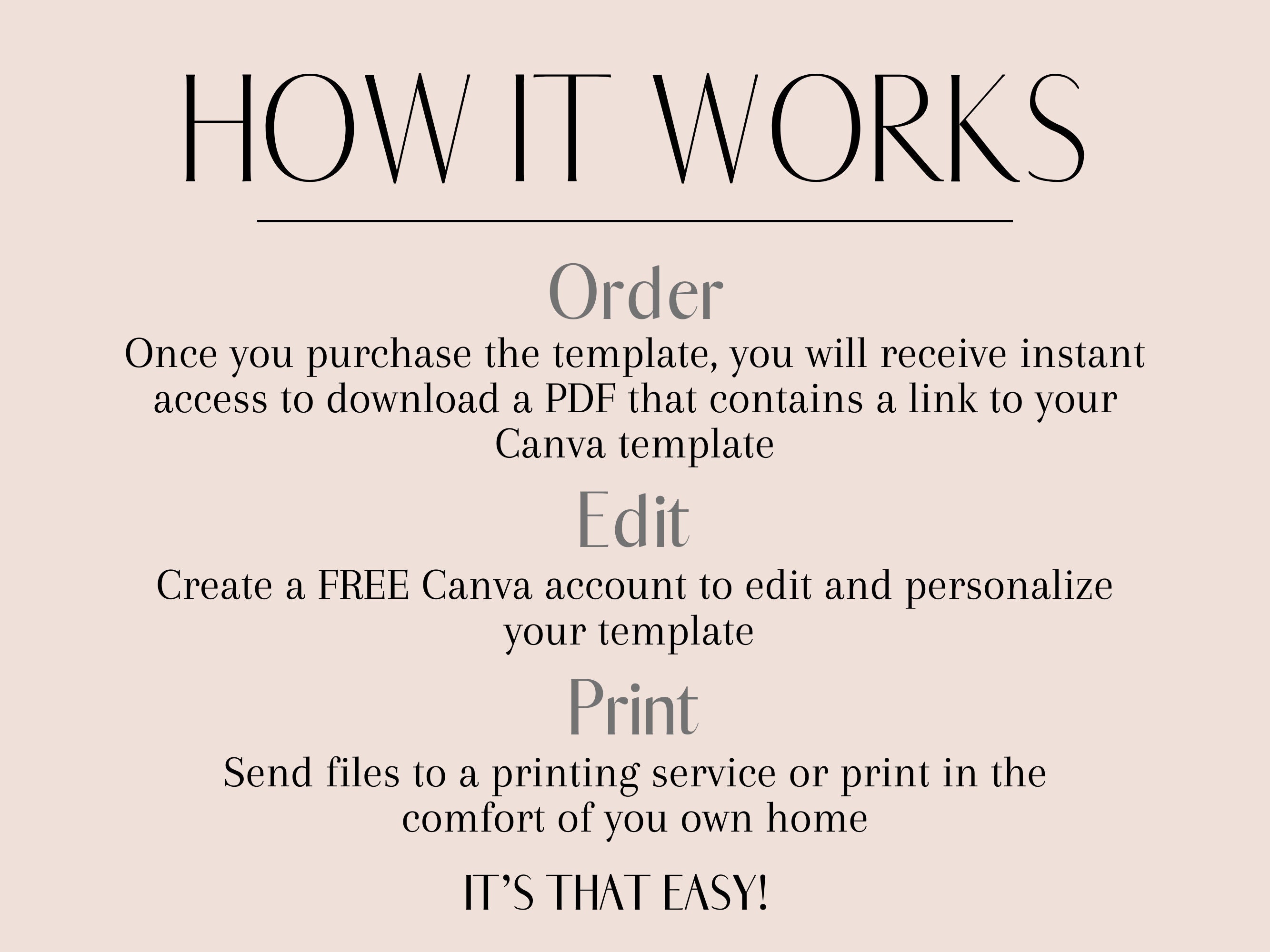 Hey Girl Thank You Card Template Canva Template Digital Download - Etsy