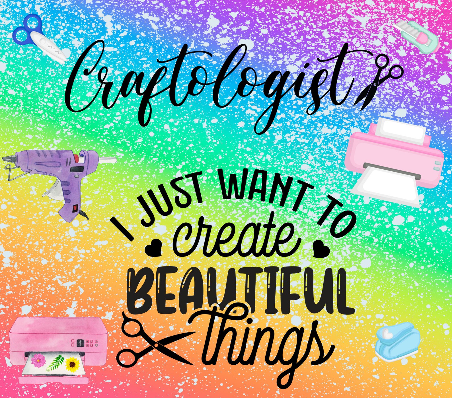 PNG Image Sublimation Tumbler Wrap Craftologist Crafting Craft - Etsy