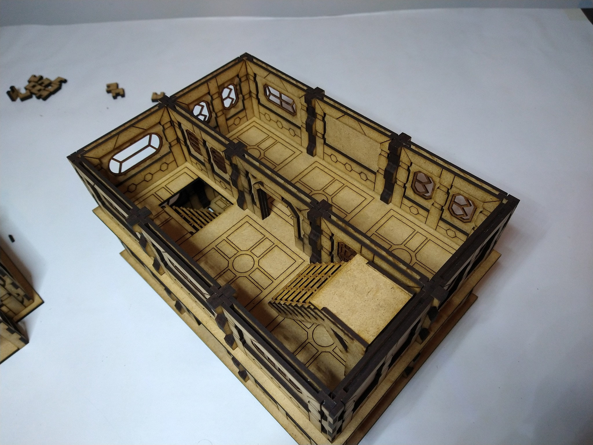 MDF Lasercut Terrain Sci-fi Residential Area digital File/.cdr,.svg - Etsy