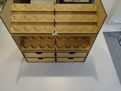 MDF Lasercut Paint Racks for Valejo and Citadel Paints Digital File ...