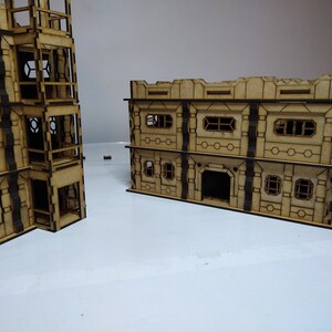 MDF Lasercut Terrain Sci-fi Residential Area digital File/.cdr,.svg - Etsy