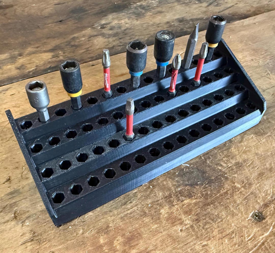 Hex Bit Storage Organizer - Designed for Long Bits - Etsy