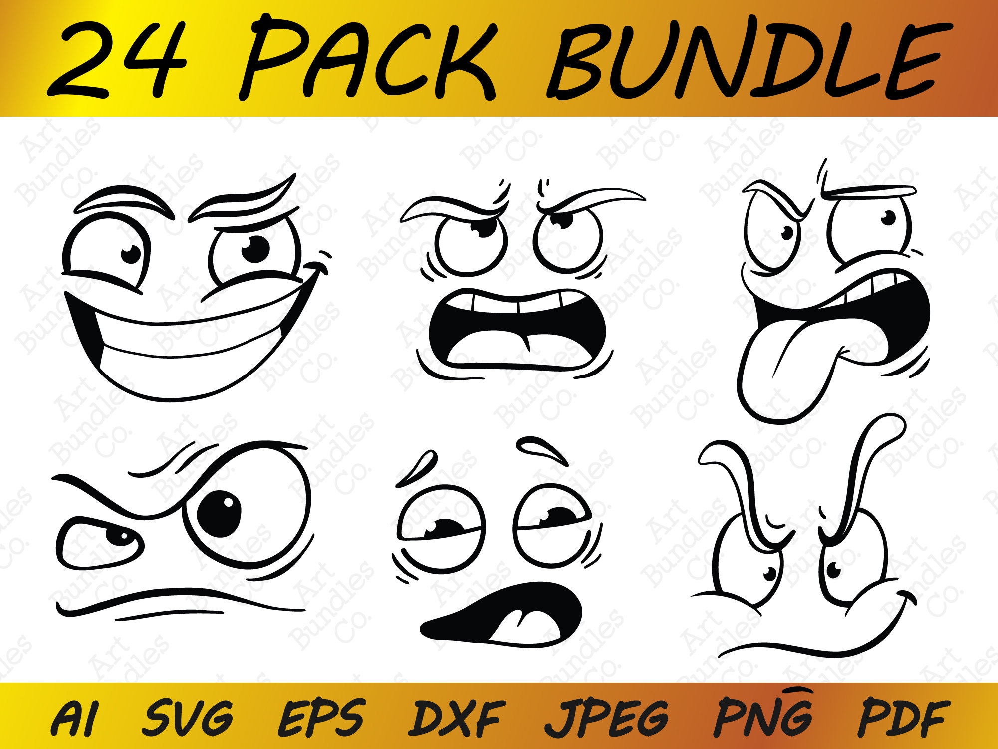 Cartoon Face SVG Funny Face SVG Funny SVG Funny Png - Etsy Singapore