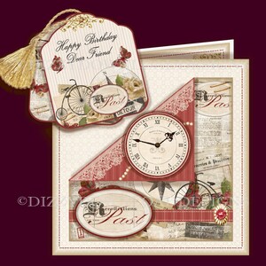 Recollections of the Past Vintage Style Printable Pocket Card Inserts ...