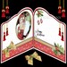 Art Deco Ladies Christmas Cards Downloadable Kit Digital Download ...