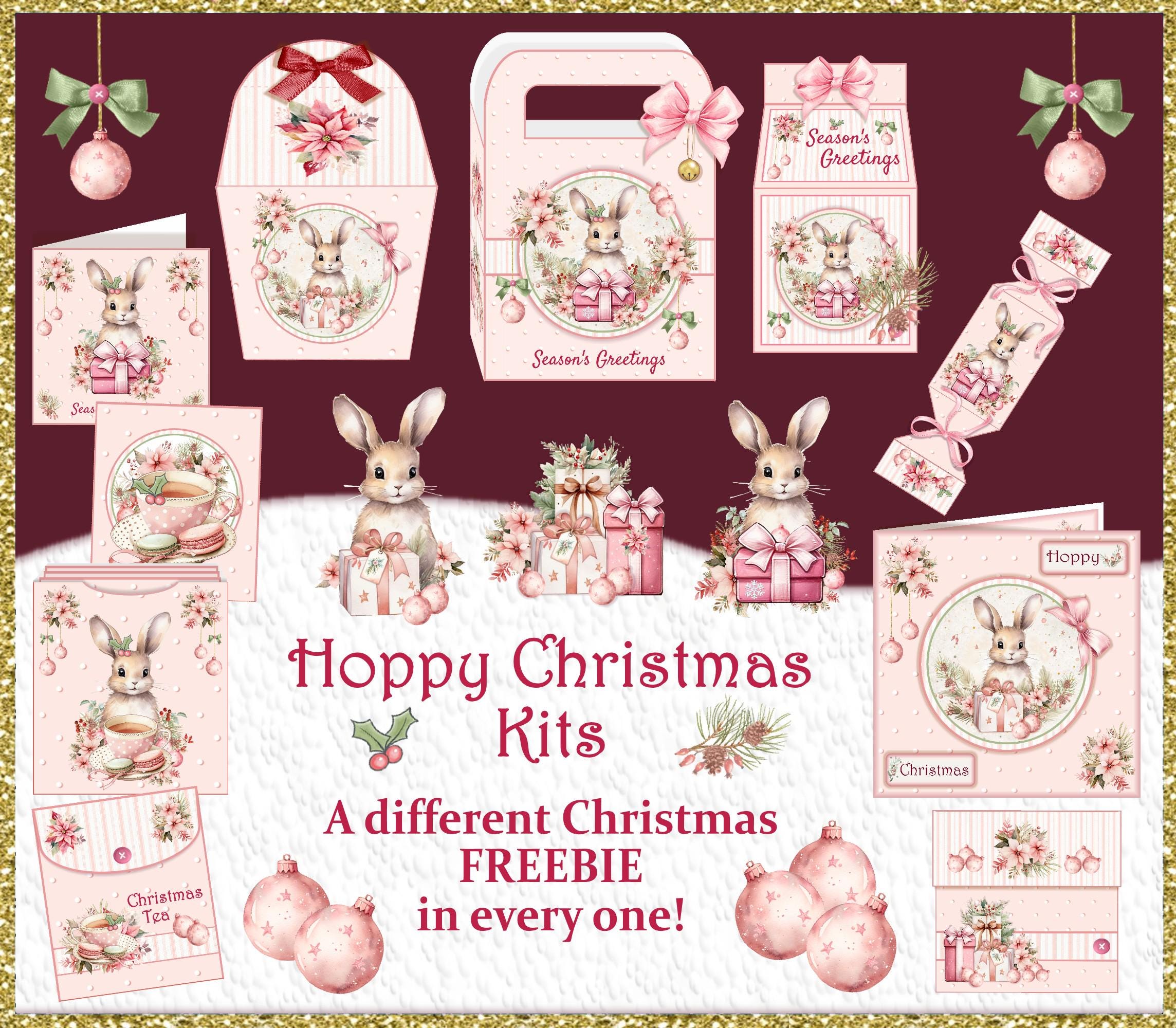 Hoppy Christmas Digital Mini Cracker Box With a Surprise Christmas ...