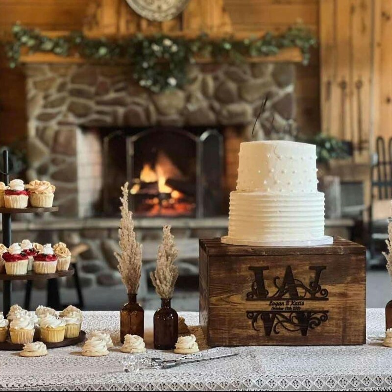 Rustic Wedding Cake Stand - Etsy