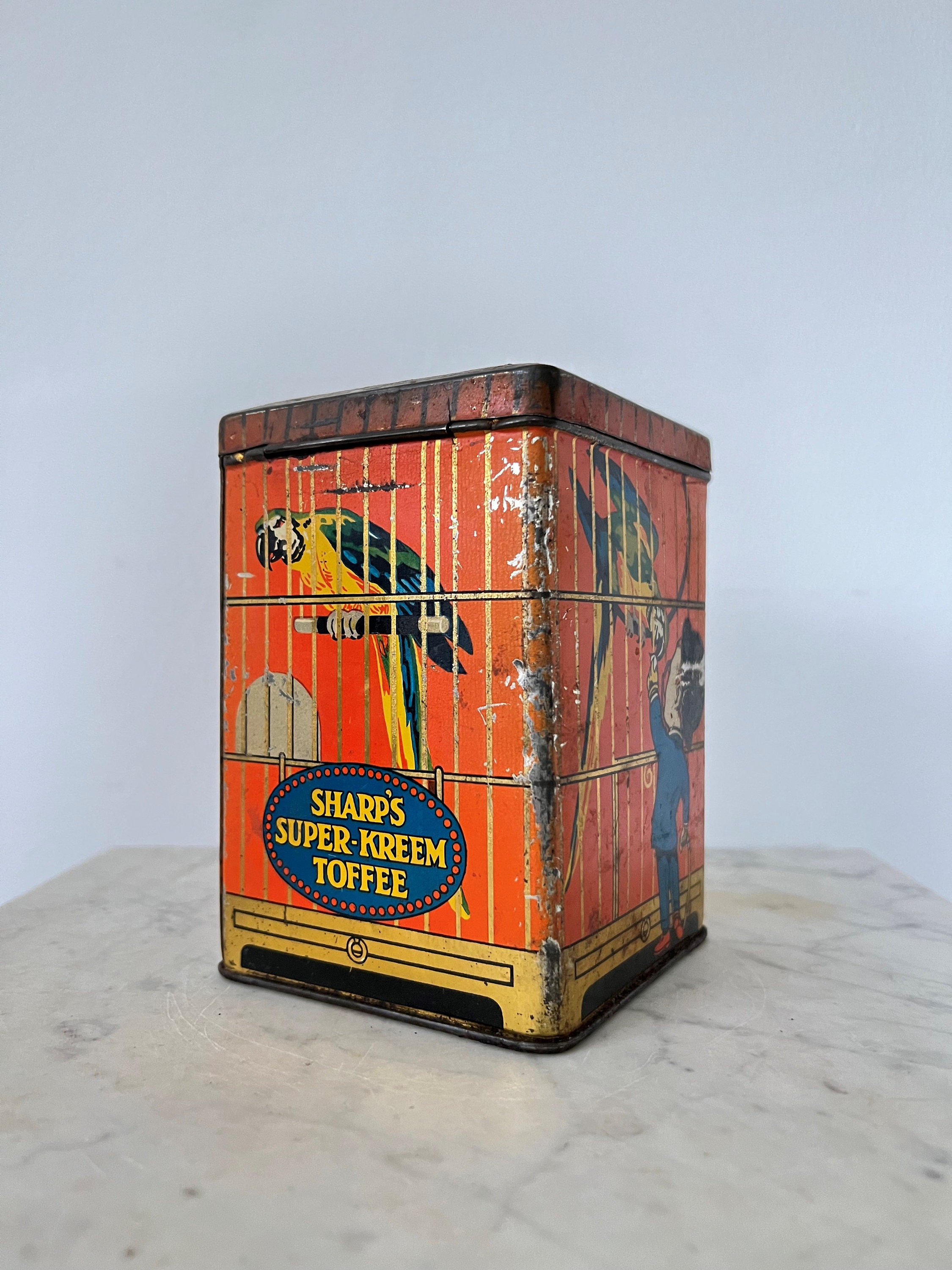 Rare Sharp's Super Kreem Toffee Tin C 1930 - Etsy UK