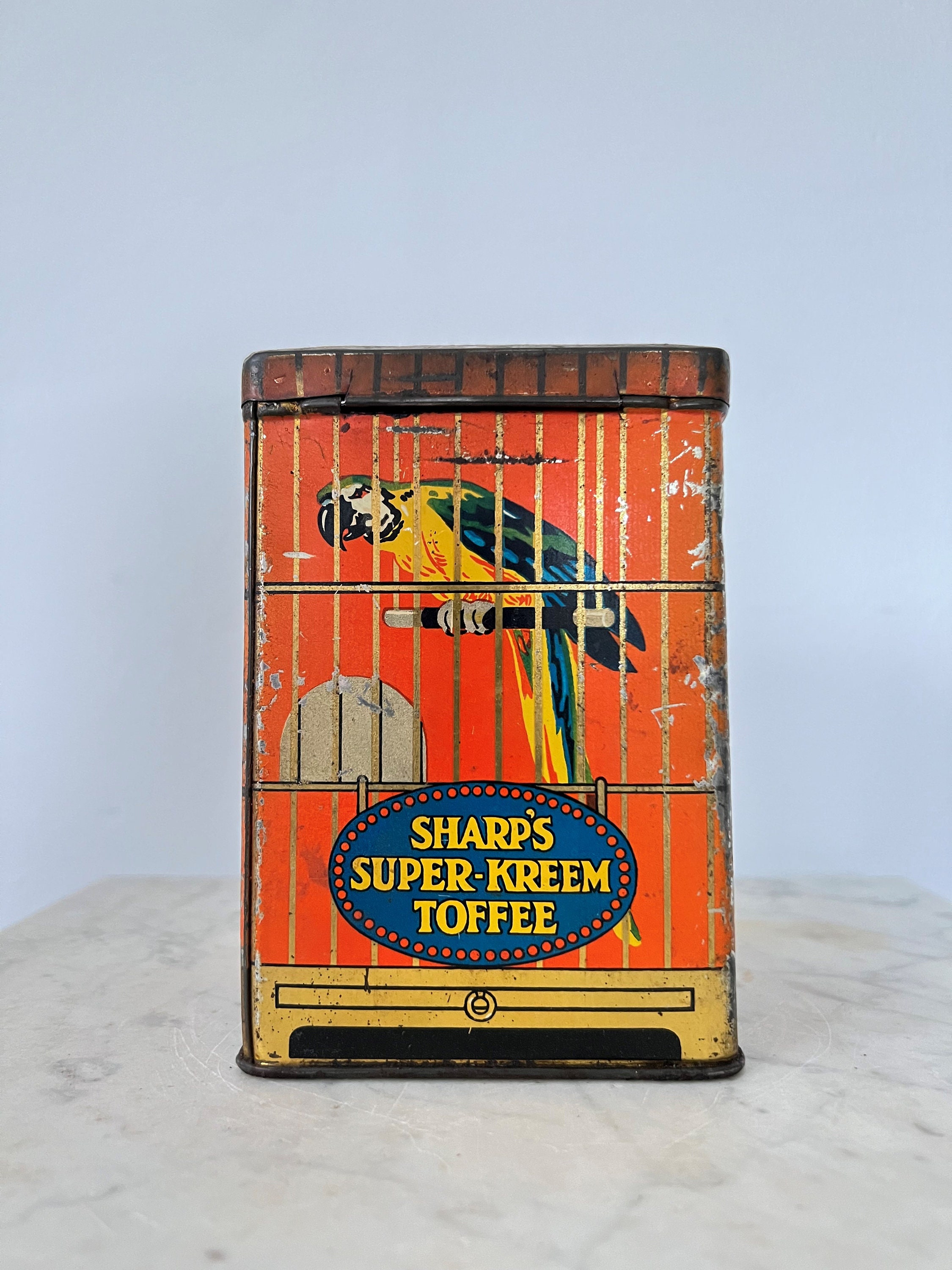 Rare Sharp's Super Kreem Toffee Tin C 1930 - Etsy UK