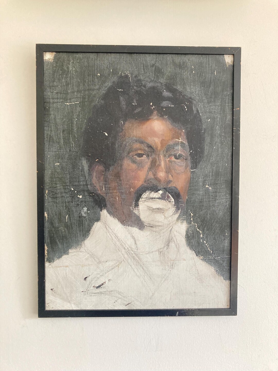 MCM Neo Classical Portrait of a Black Gentleman - Etsy
