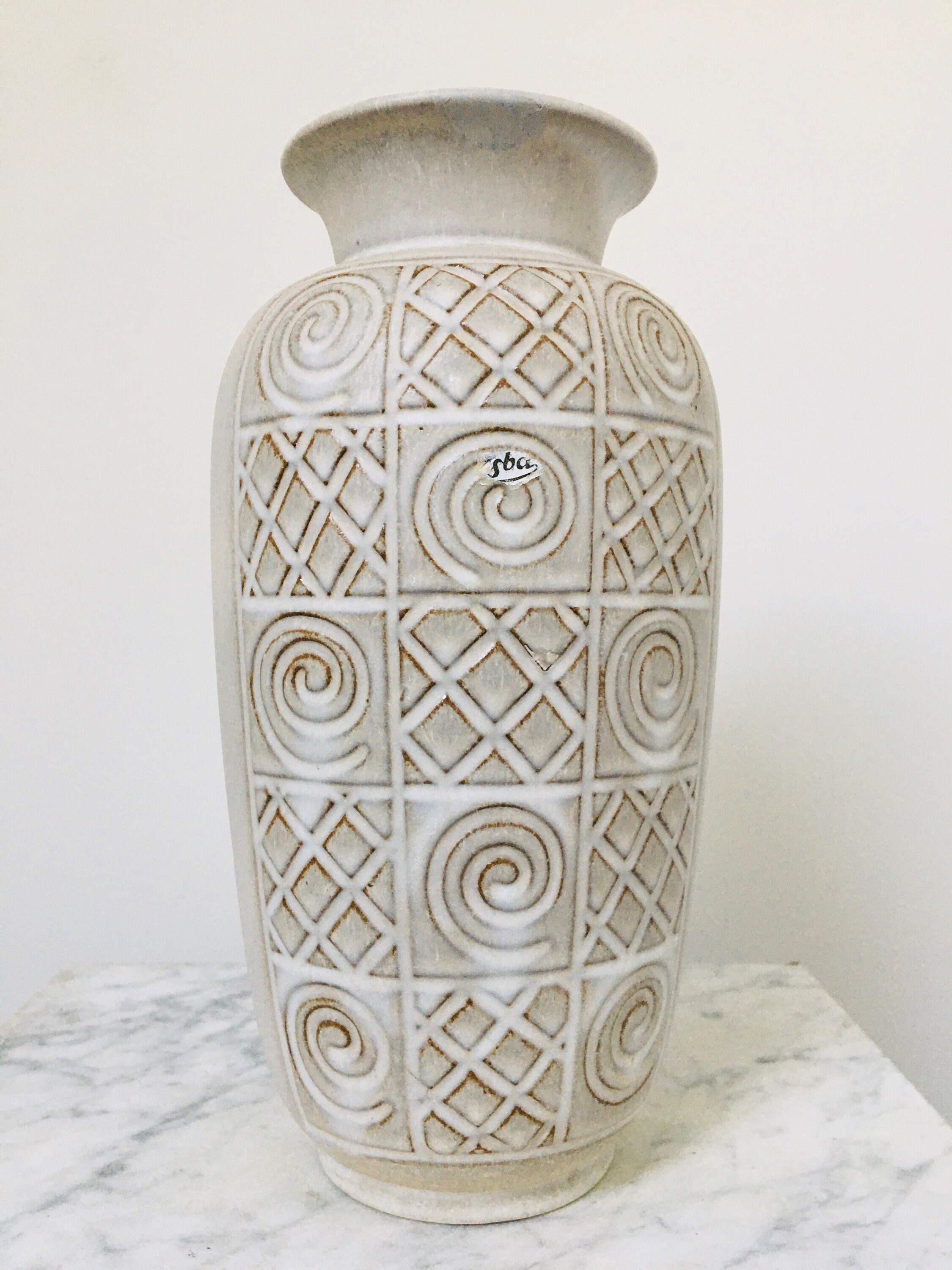 West German Jasba Keramik Art Pottery Vase - Etsy