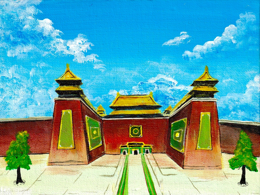 The Palace of Ba Sing Se - Etsy
