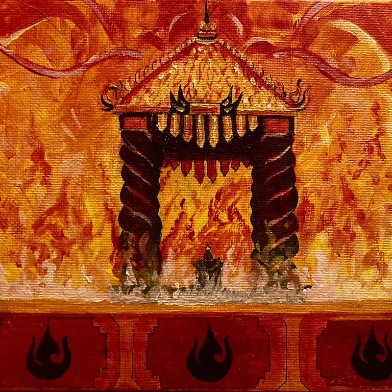 Fire Nation Crown - Etsy