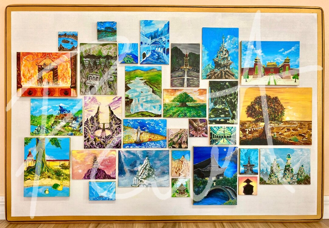 What the Avatar Protects: an ATLA Landscape Map - Etsy
