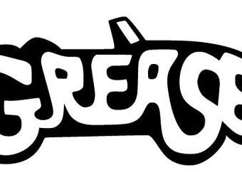 Grease Logo Svg - Etsy Canada