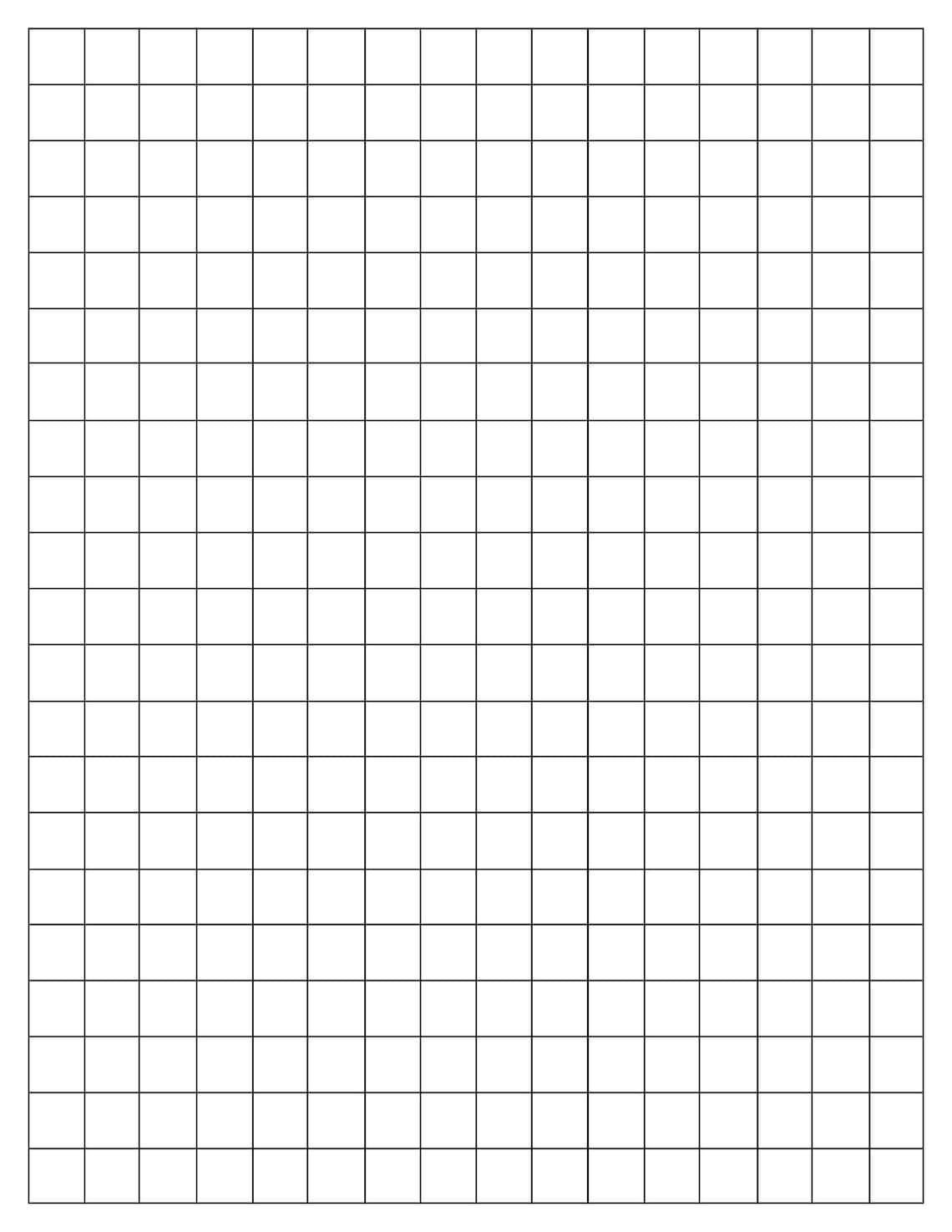 One-half Inch Graph Paper - Etsy