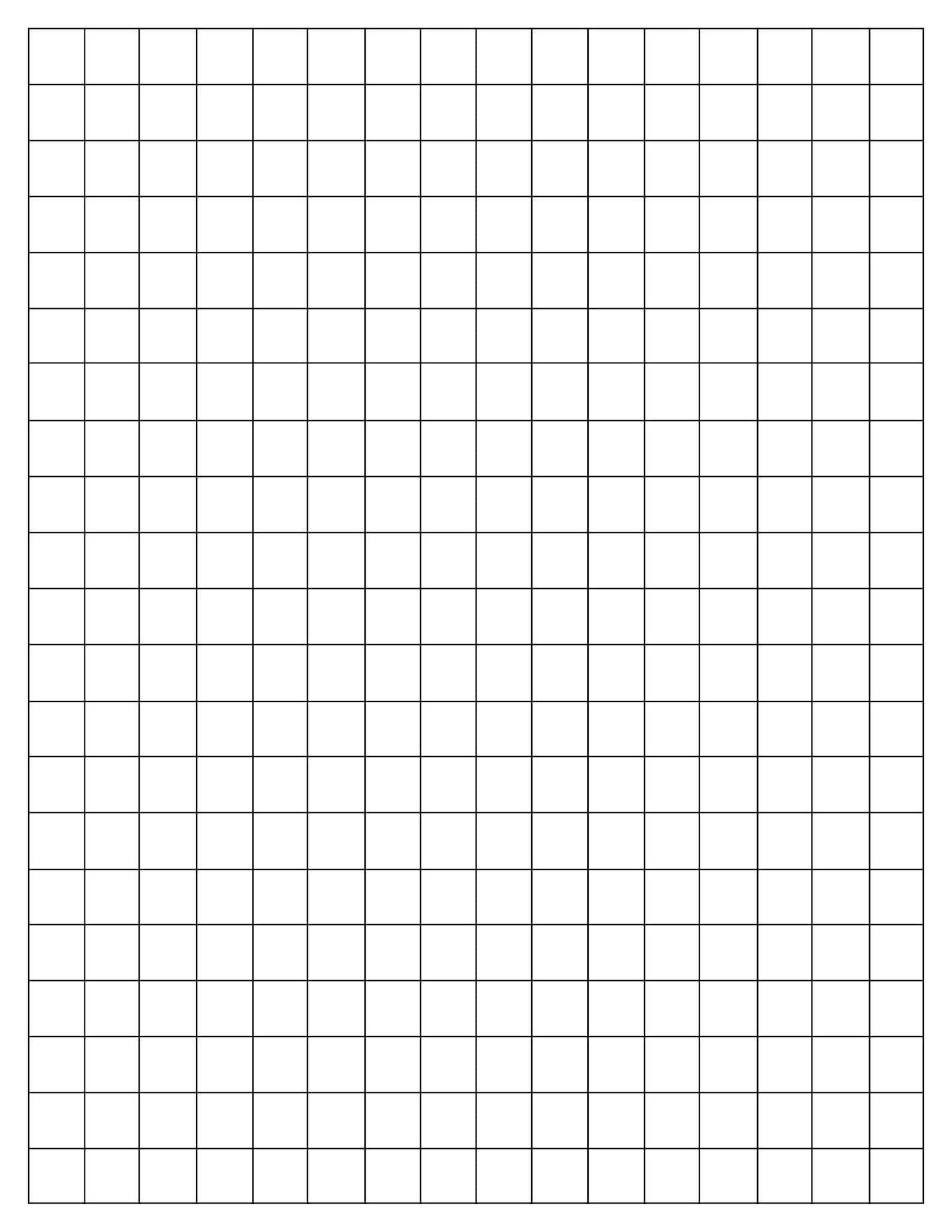 One-half Inch Graph Paper - Etsy