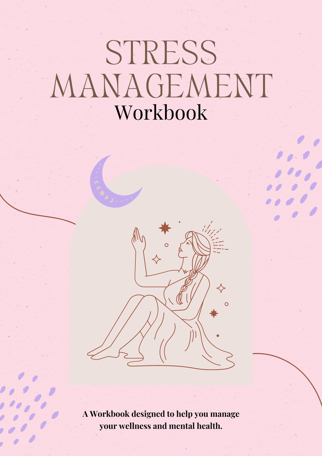 Printable Stress Management Workbook - Etsy
