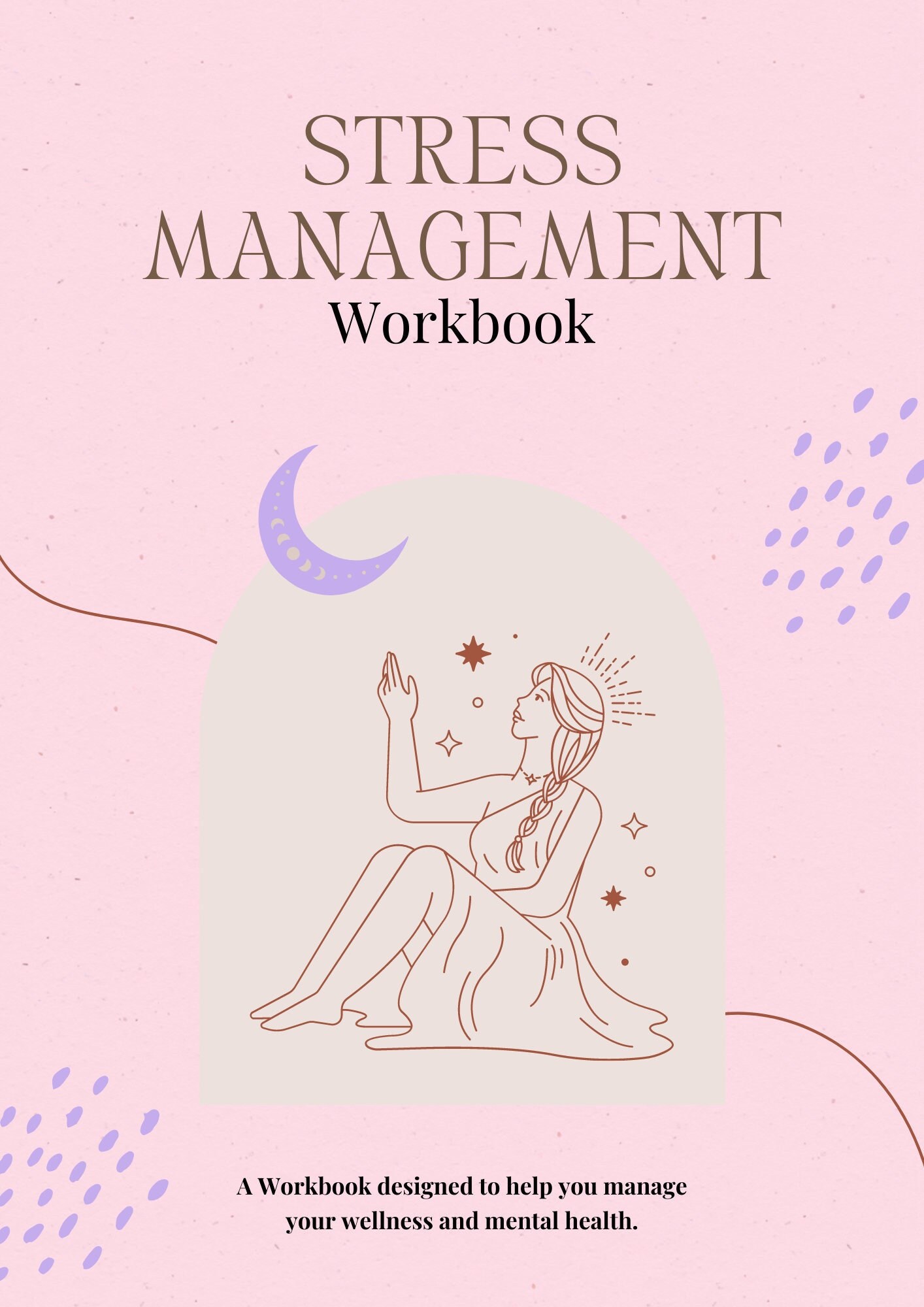 Printable Stress Management Workbook - Etsy